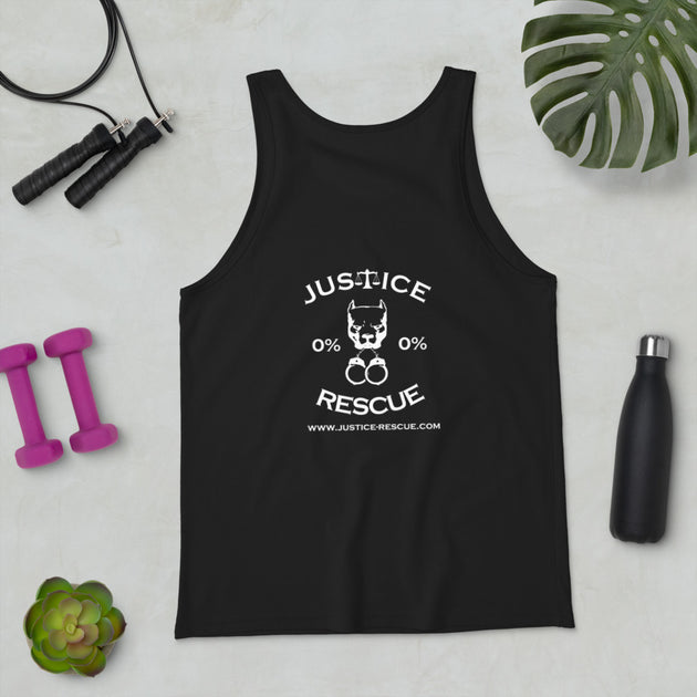 4 Leaf Clover with Paw Unisex Tank Top – Justice Rescue
